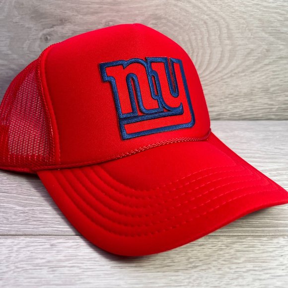 OTTO | Accessories | New Vintage Style New York Giants Red Trucker Hat ...
